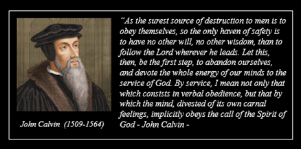 One Old Soldier, John Calvin, and “Calvinism” | The Battle Cry